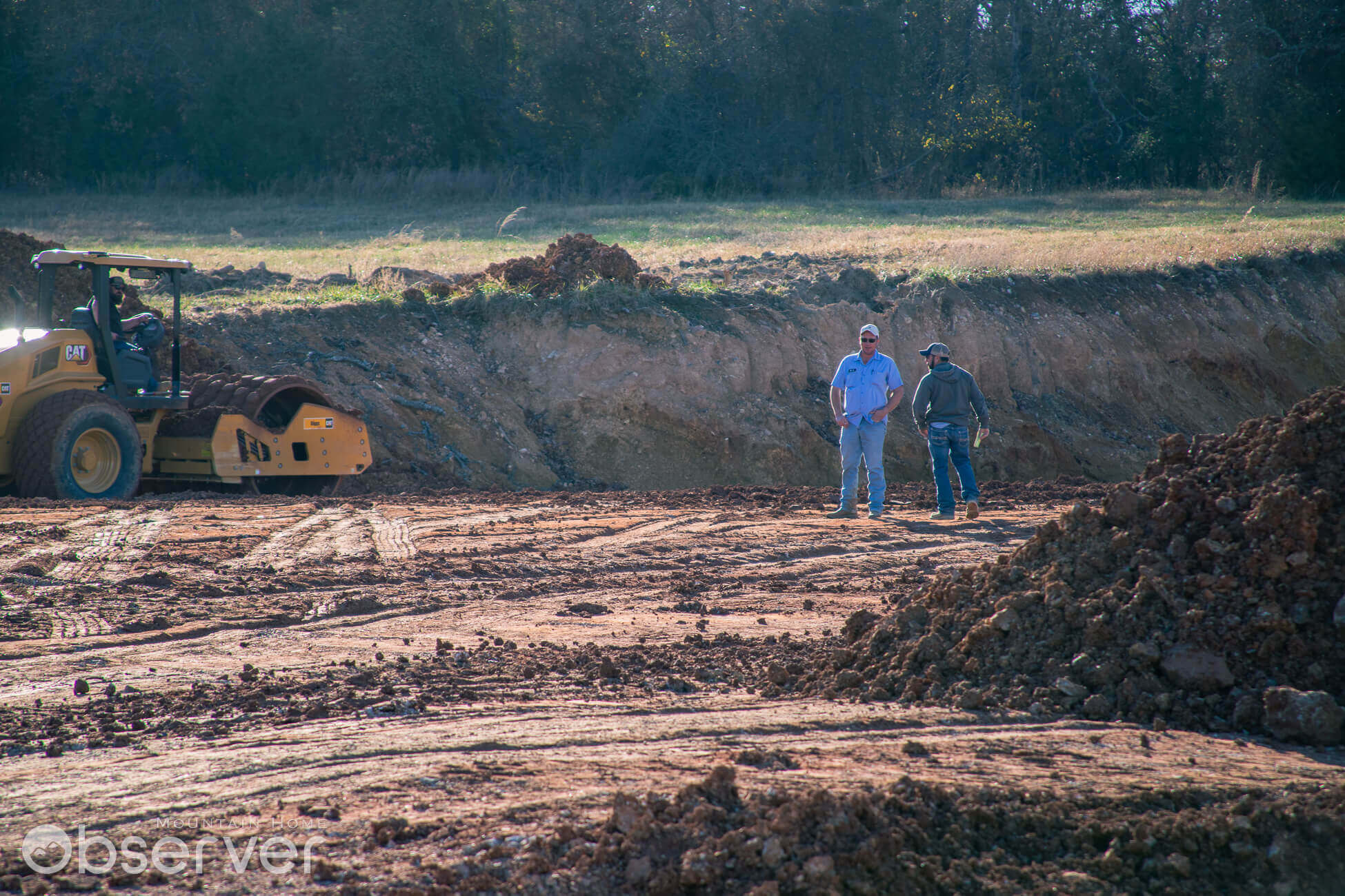 Foundation for Aquatic Center starts to take shape - Mountain Home Observer