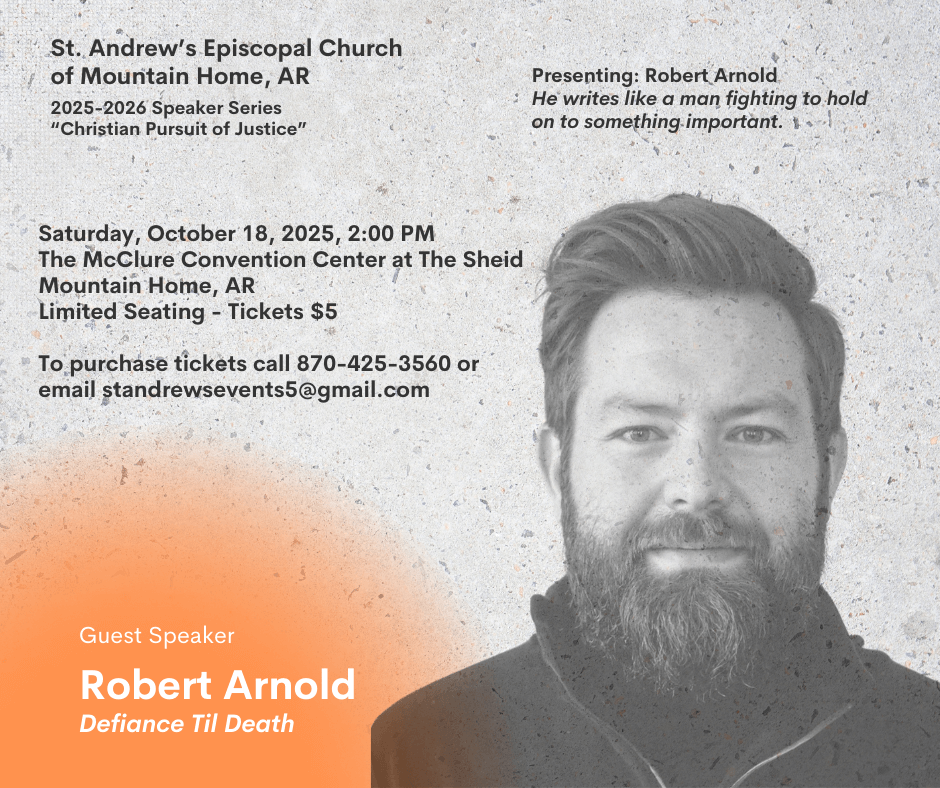 St. Andrew's to host Southern Poet Robert Arnold in Speaker Series ...